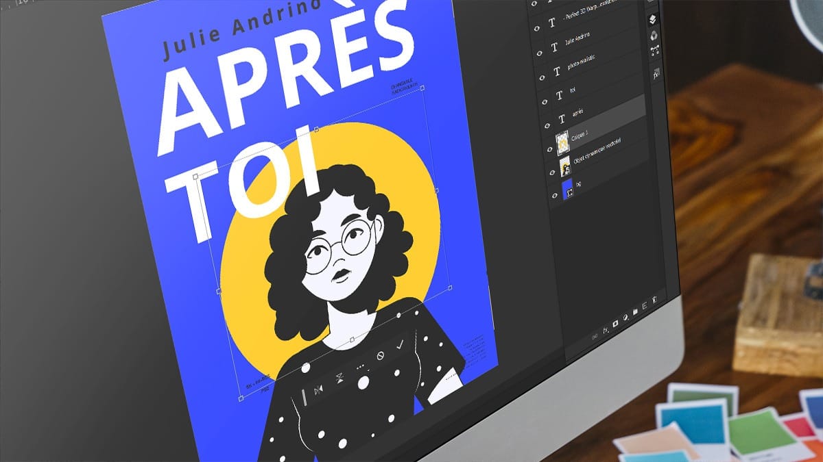 Illustration et graphic design - Couverture de roman